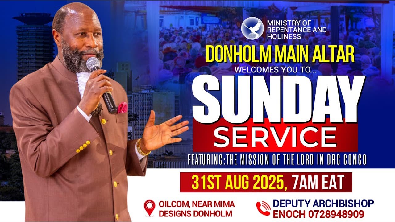 DONHOLM MAIN ALTAR SUNDAY SERVICE- 31ST AUGUST 2025 - YouTube