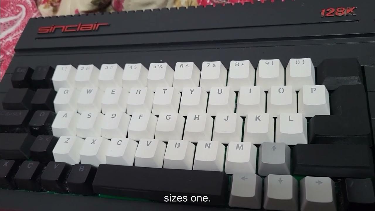 zx spectrum +2B - YouTube