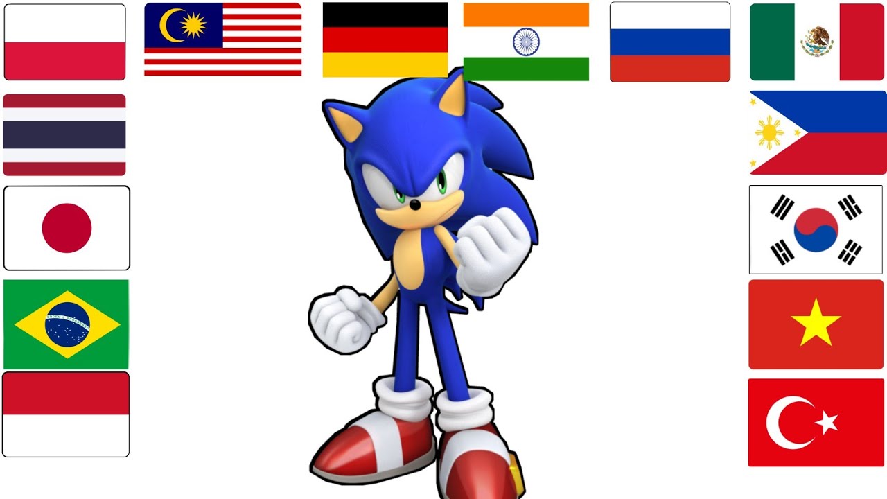 SONIC IN DIFFERENT LANGUAGES | FULL VIDEO LINK IN COMMENTS - YouTube