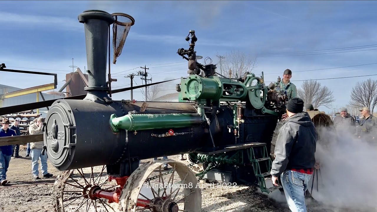 Case 75 HP Steam Engine - YouTube