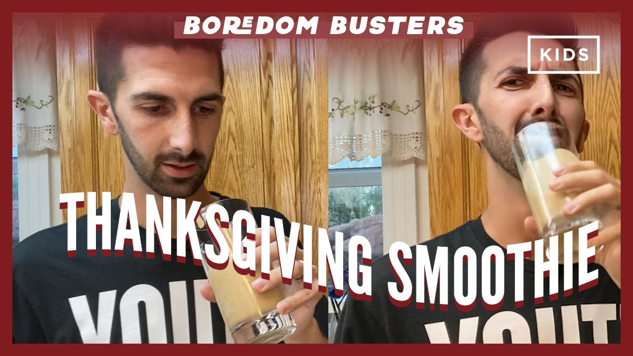 Thanksgiving BLENDED INTO A SMOOTHIE? - YouTube