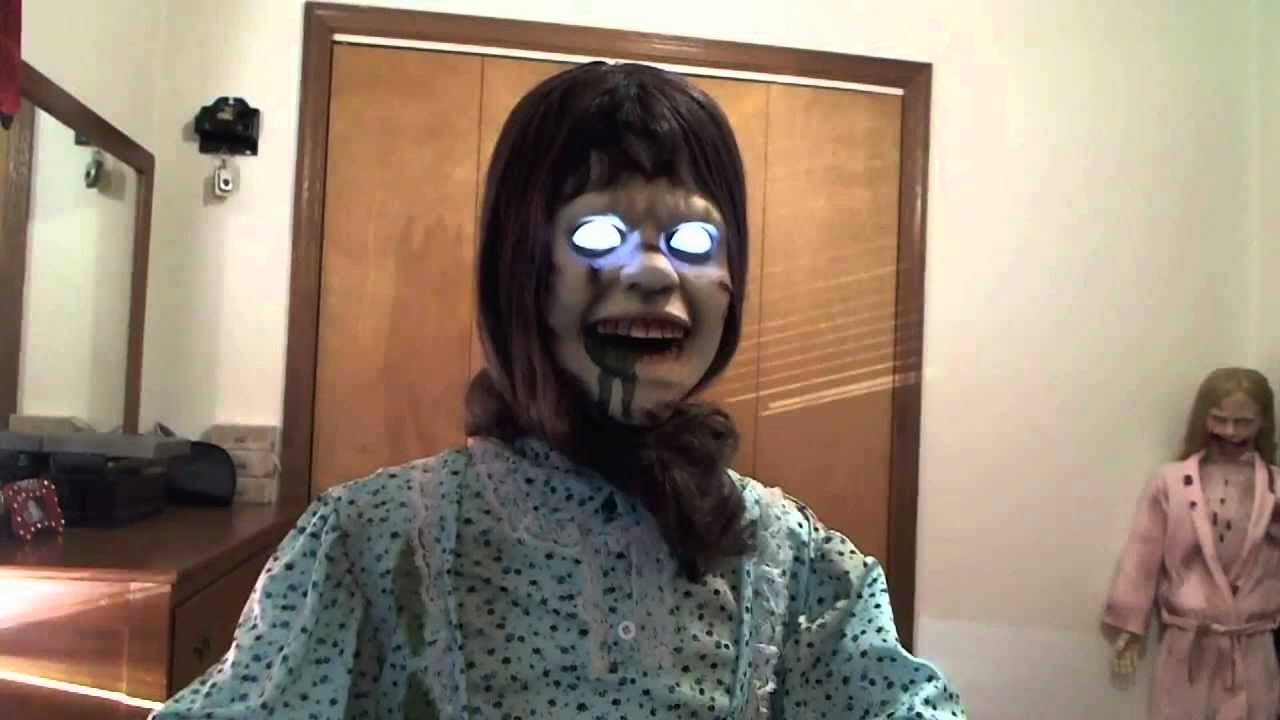 the exorcist prop - YouTube