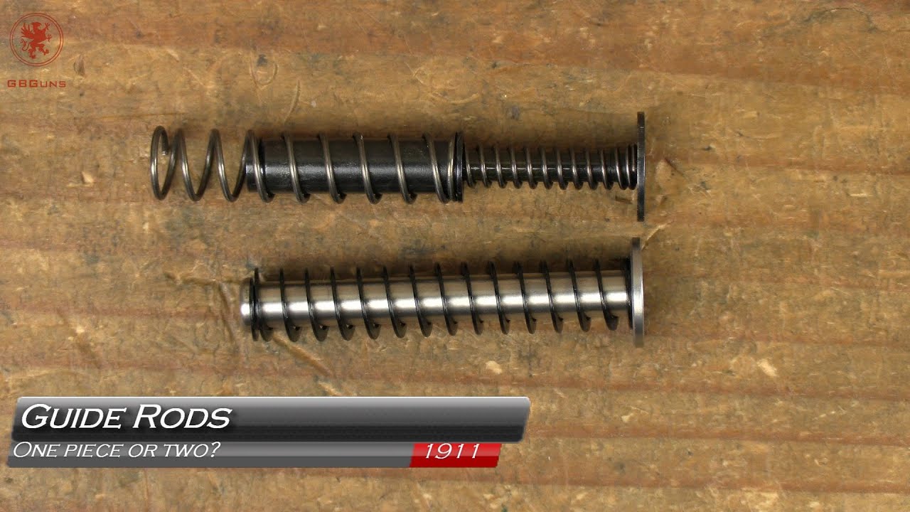 1911 Guiderods: One Piece Or Two? - YouTube