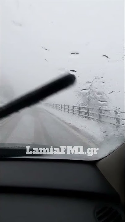 LamiaFM1.gr: Βόλτα στα χιόνια του Παρνασσού - YouTube