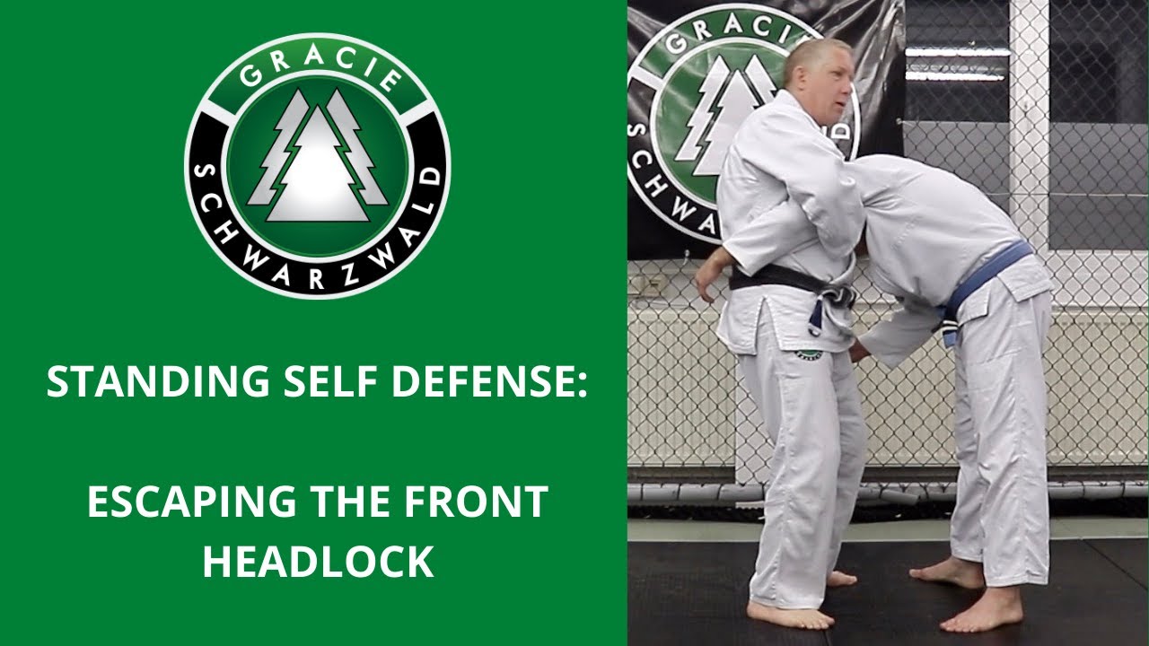 Escaping the Front Headlock (Arm-In Guillotine) - YouTube