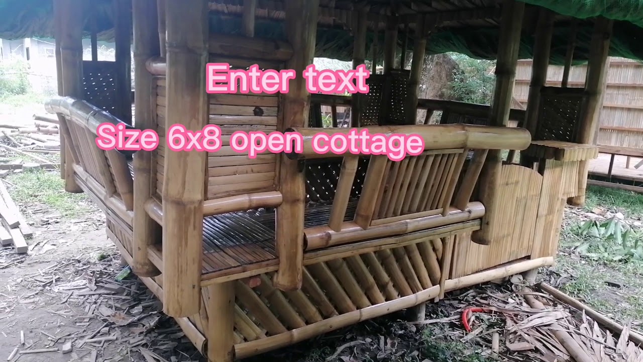 Affordable Kubo open cottage size 5x7, 6x8 with Tindahan Kubo size 5x7 ...