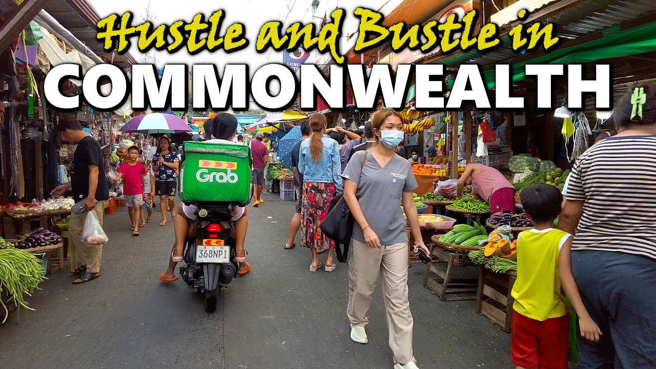 Walking West Side of Brgy. Commonwealth Quezon City Philippines [4K ...