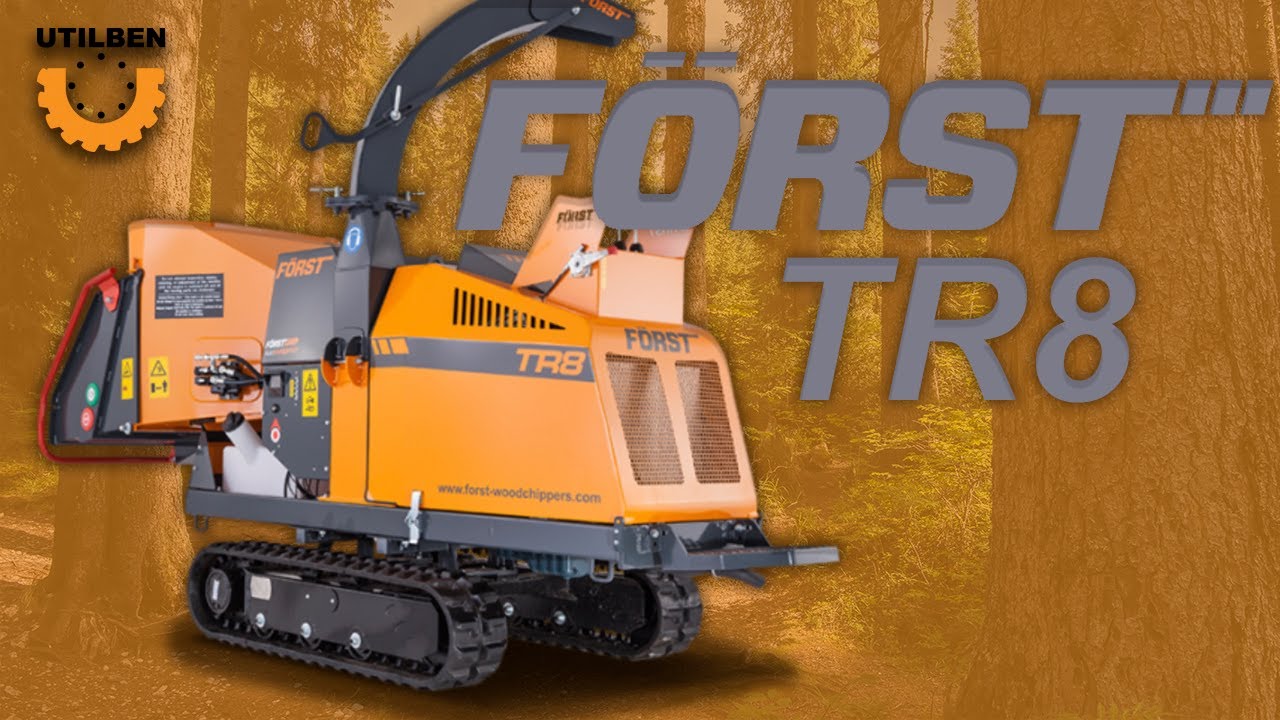 Prezentare Tocator Crengi Forst TR8 - YouTube