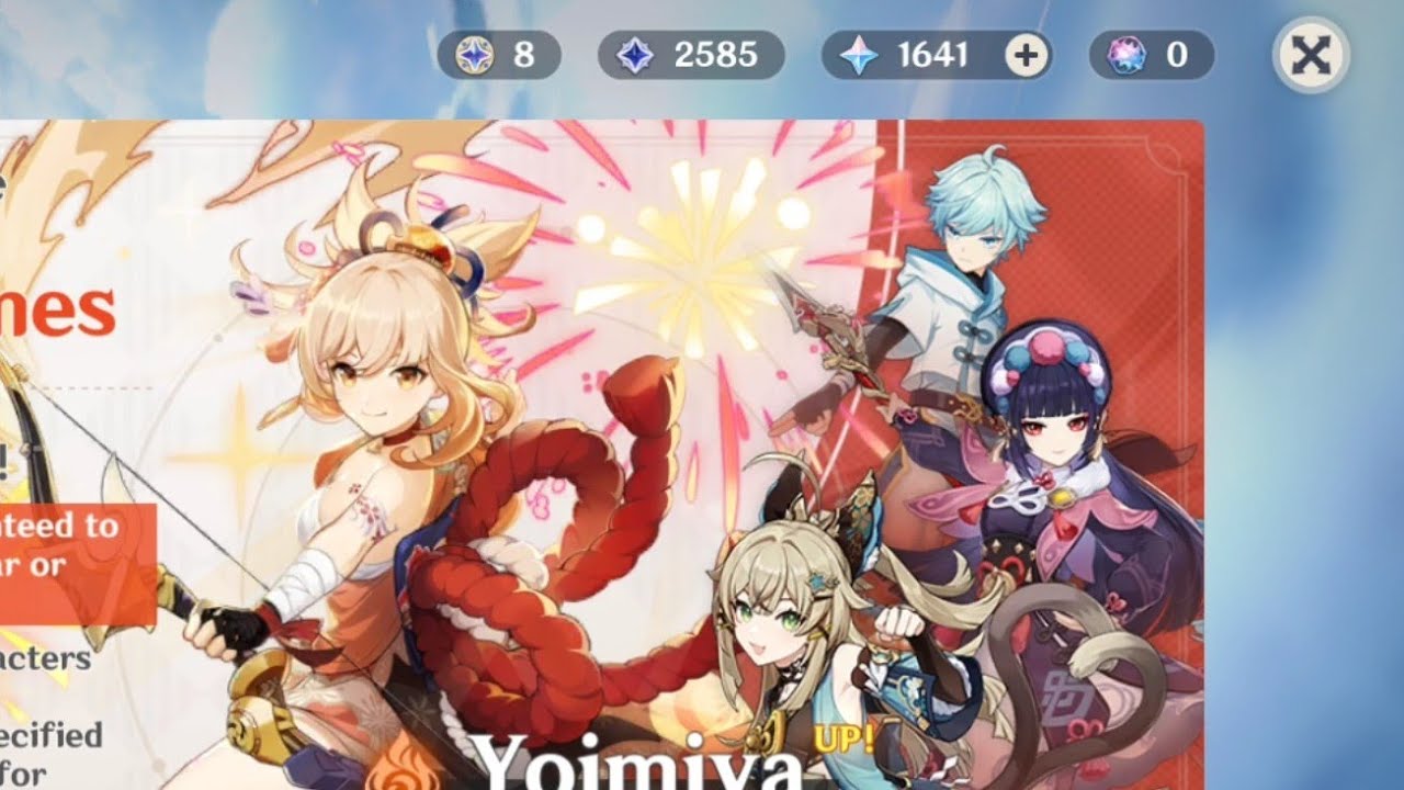 insane f2p luck | Yoimiya summons | #yoimiya #genshin #genshinimpact ...