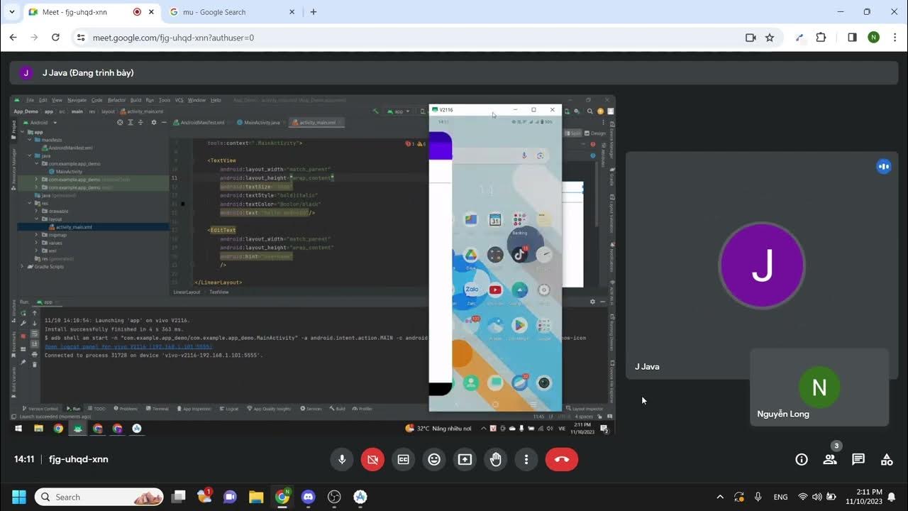 java android day 1 - YouTube