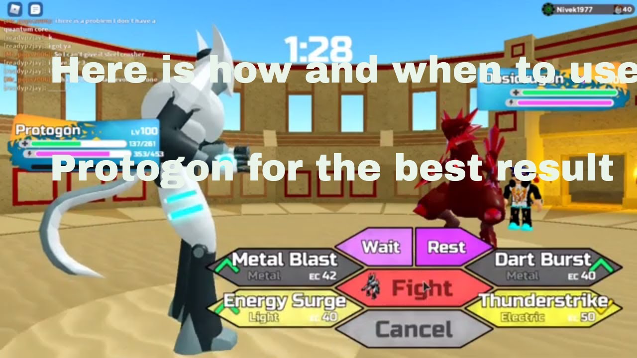 Here is how and when to use Protogon for the best result - Loomian ...