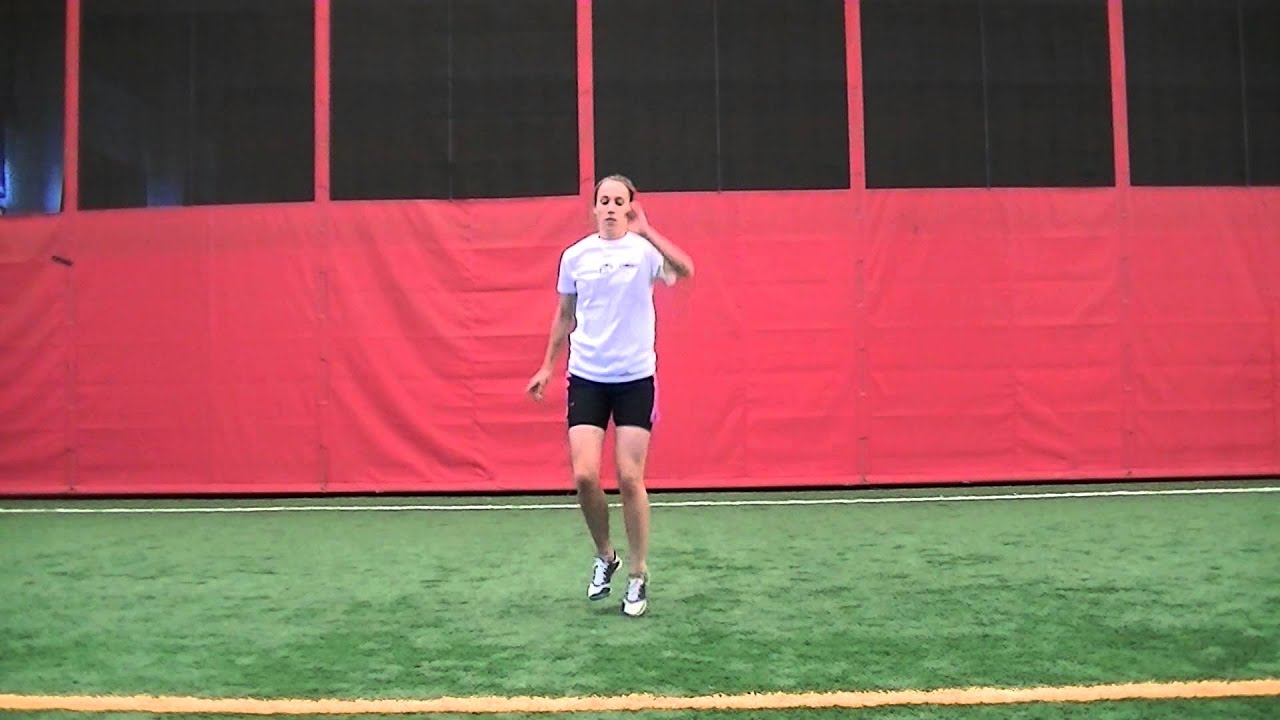 Warm-Up - Double Step Hamstring Kick Front View - YouTube