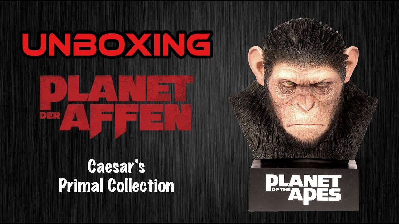 Planet der Affen Caesars Primal Collection Unboxing - YouTube