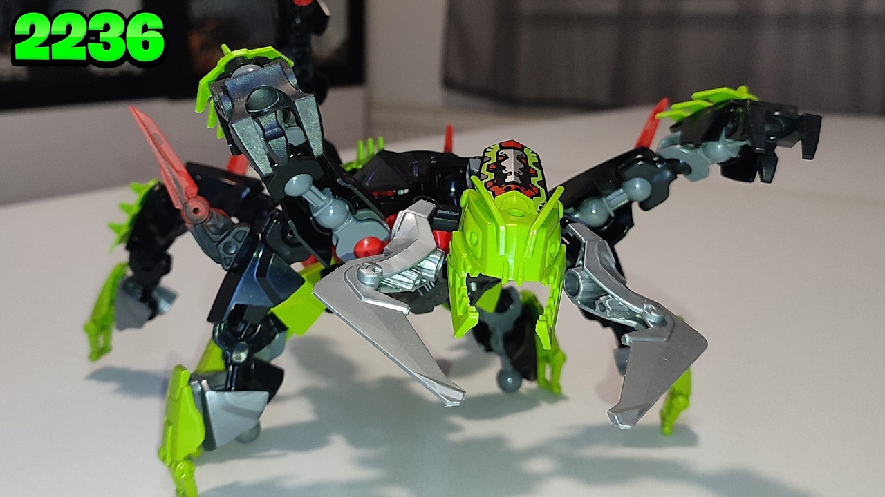 LEGO Hero Factory 2236 Scorpio Bemutató - YouTube