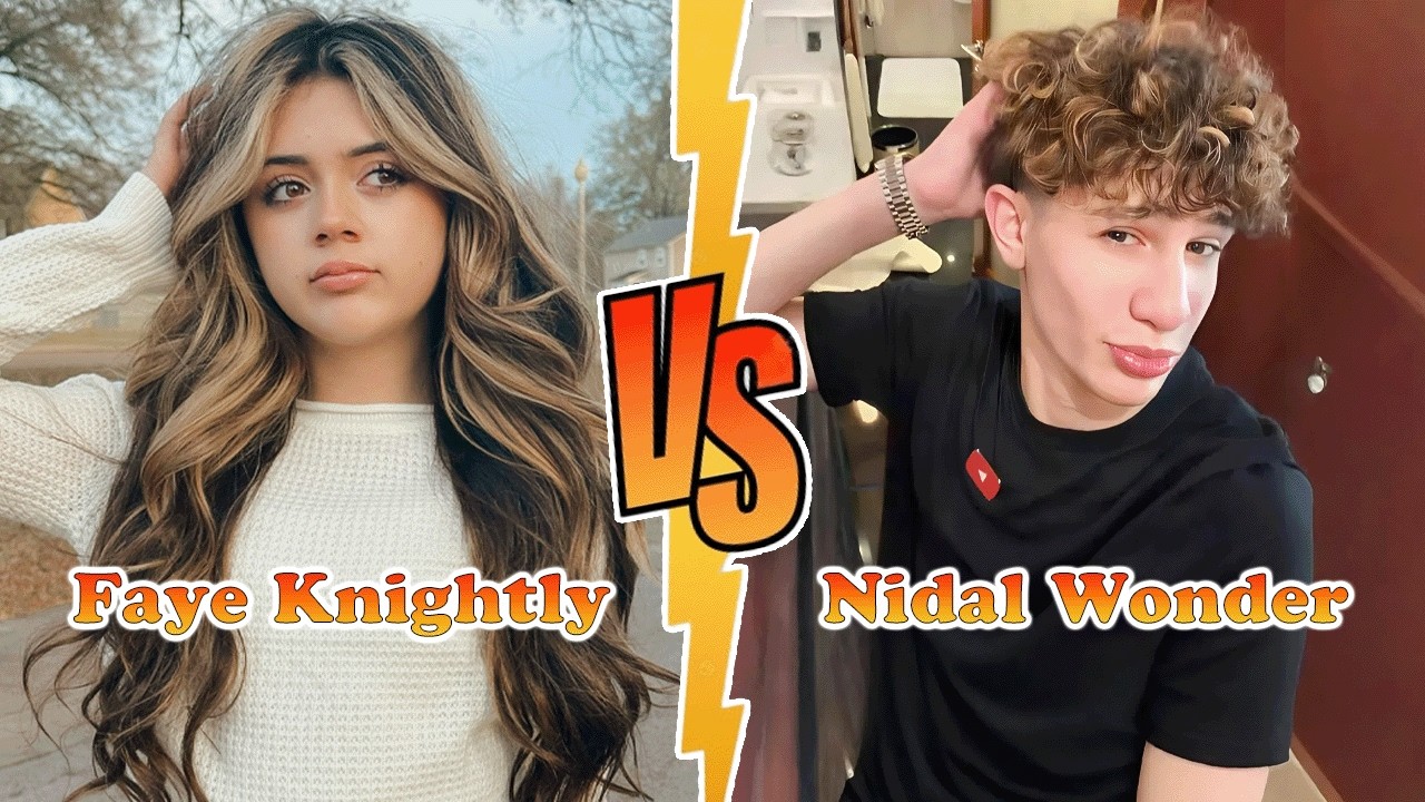 Faye Knightly VS Nidal Wonder Transformation 👑 New Stars From Baby To ...