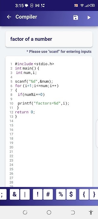 C program to find factors of a number#coding #clanguage #cprogramming - YouTube