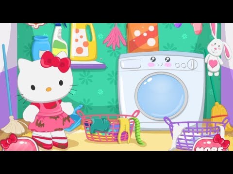 Hello Kitty Laundry Day! - YouTube