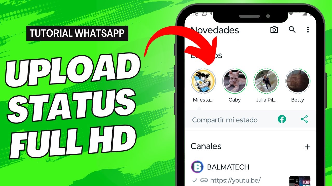 How to Upload a Status to WhatsApp WITHOUT LOSING QUALITY - HD Photos ...