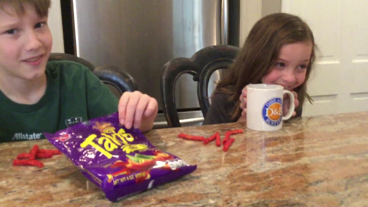 Takis chip review - YouTube