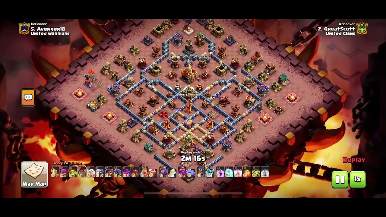 COC TH16 - Queen Charge - Roots - Barbarian Kickers - YouTube