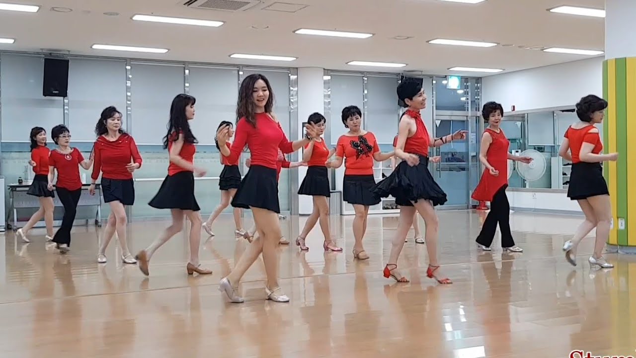 Stumbling In (Beginner) line dance - YouTube