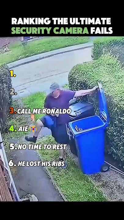 Ranking The Ultimate Security Camera Fails - YouTube
