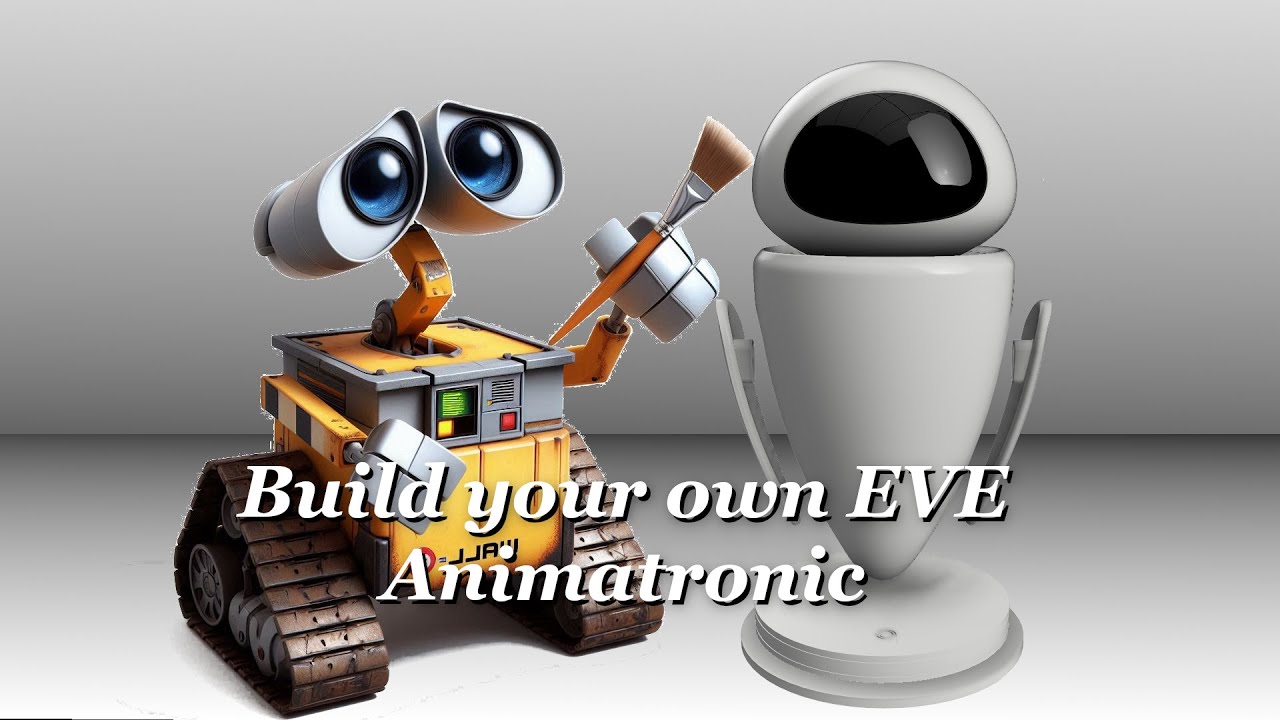 DIY EVE Animatronic: Completed Build and Demo - YouTube