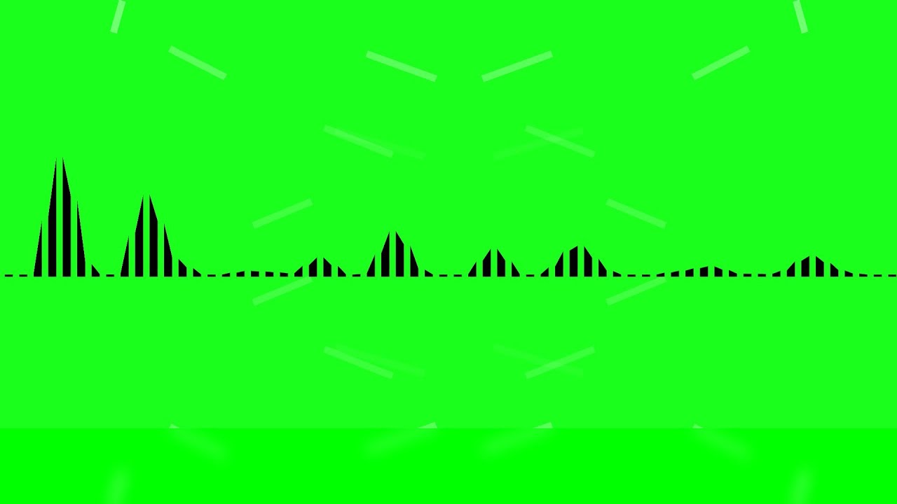 Audio Spectrum Visualizer Green Screen 4K 2019 | #75 - YouTube