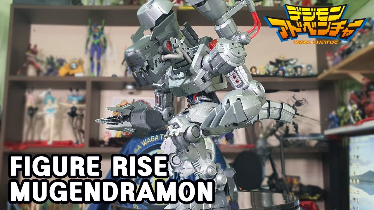 남자라면 참을수 없을것이야...로봇+공룡이라니../ 반다이 피규어리이즈 파워드라몬 / Figure rise Mechadramon ...