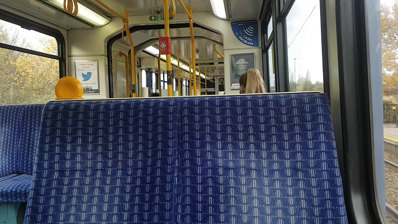 Siemens Sheffield Supertram 109 Route Blue Line - YouTube