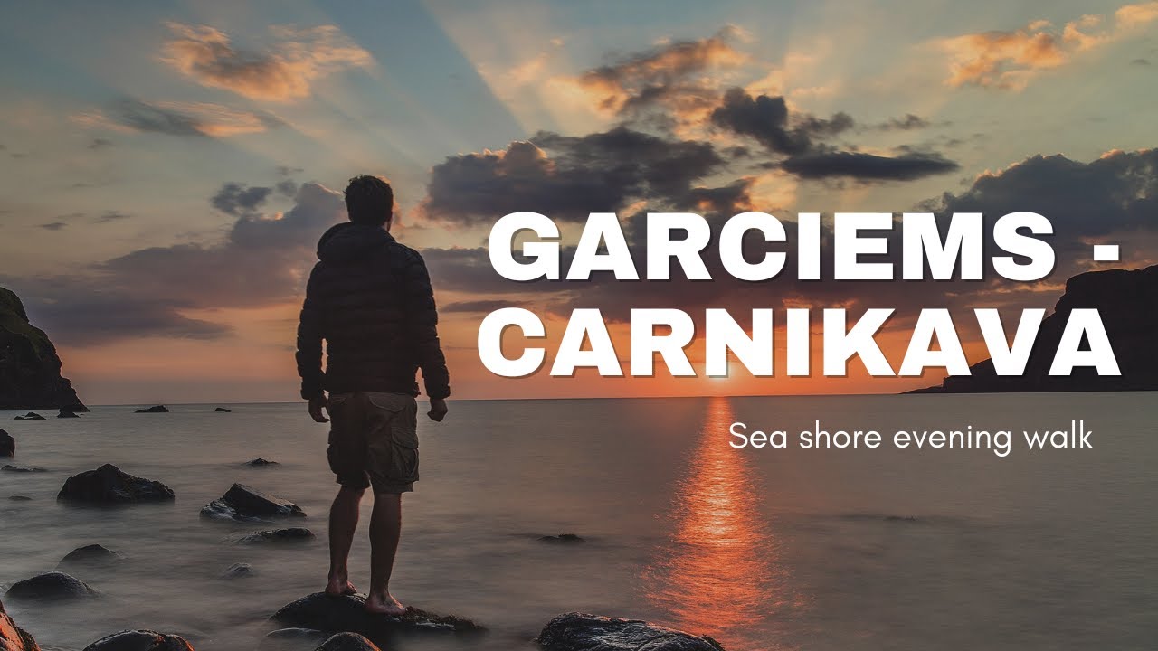 [TRAVEL] Garciems - Carnikava. Evening walk - YouTube