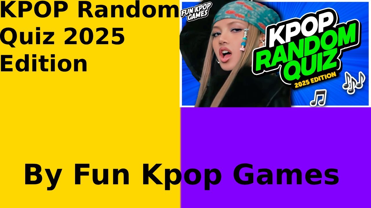 Kpop Viewer Plays Kpop Random Quiz 2025 UESS THE KPOP SONG, SAVE ONE ...