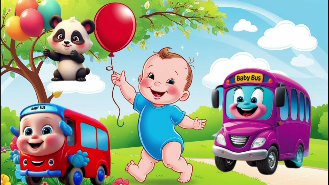 the wheels on the bus || nursery rhyme - YouTube