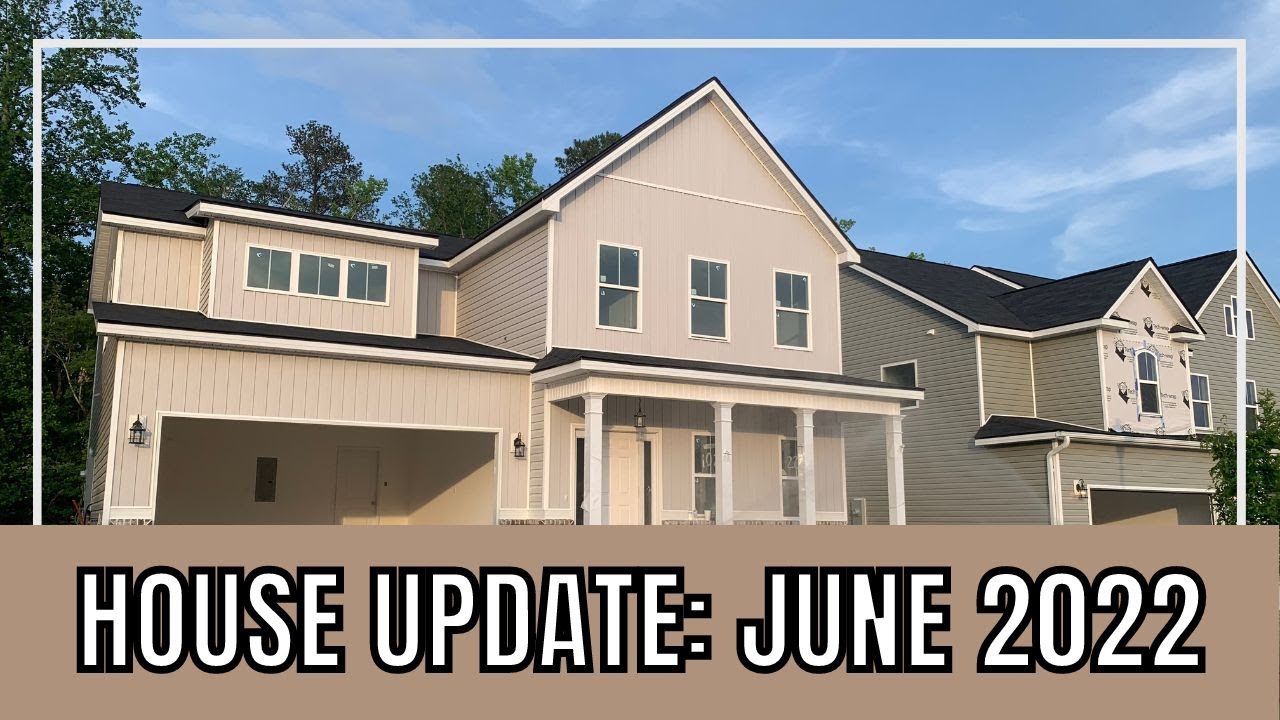 HOME UPDATE: JUNE HOME BUILDING UPDATE | NEW CONSTRUCTION HOME | JESS ...