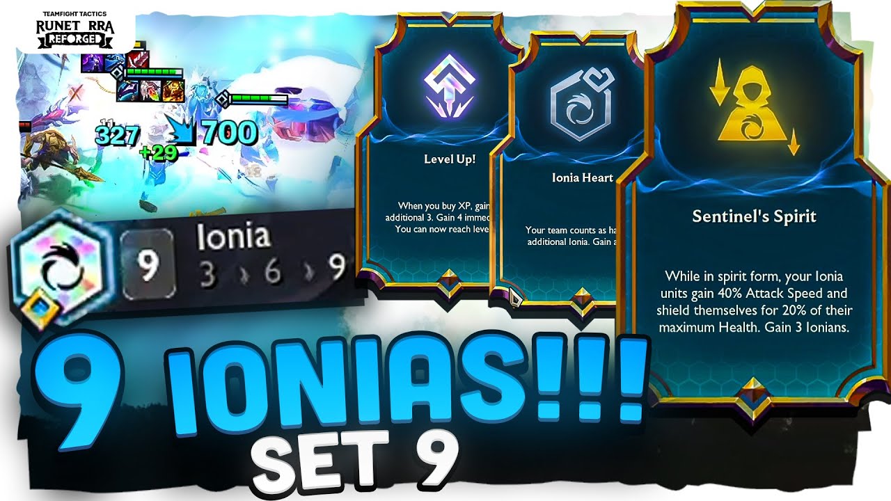 9 IONIAS - Teamfight Tactics | SET 9 : O Novo Set do TFT BR - YouTube