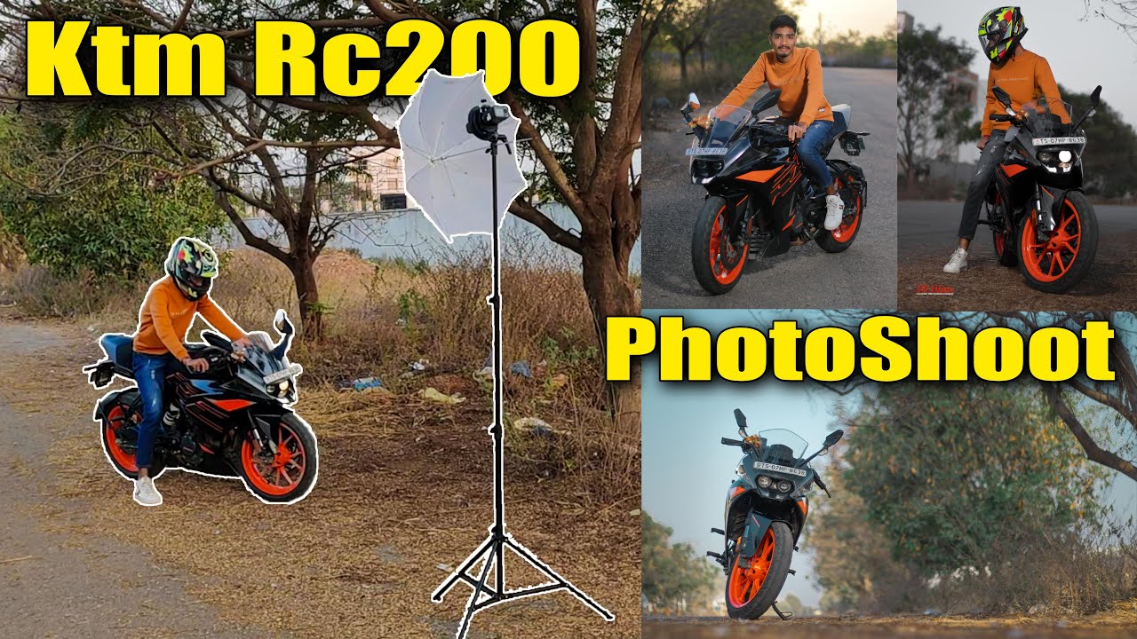 Photo Shoot on Ktm Rc200🔥 - YouTube