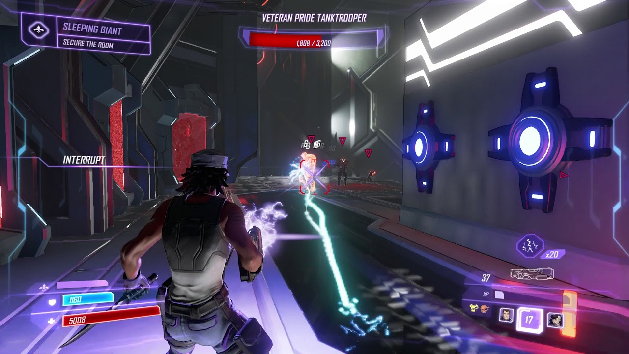 Agents of Mayhem - Sleeping Giant: Investigate Red Queen's Lair, Tank ...