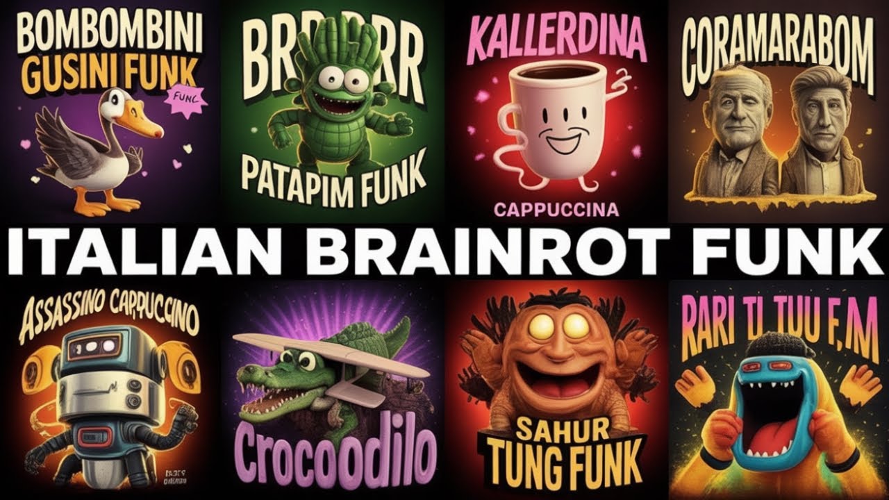 ALL BRAINROT ANIMALS MEME FUNK 🤯| TOP 5 BRAINROT FUNK SONGS #brainrot# ...