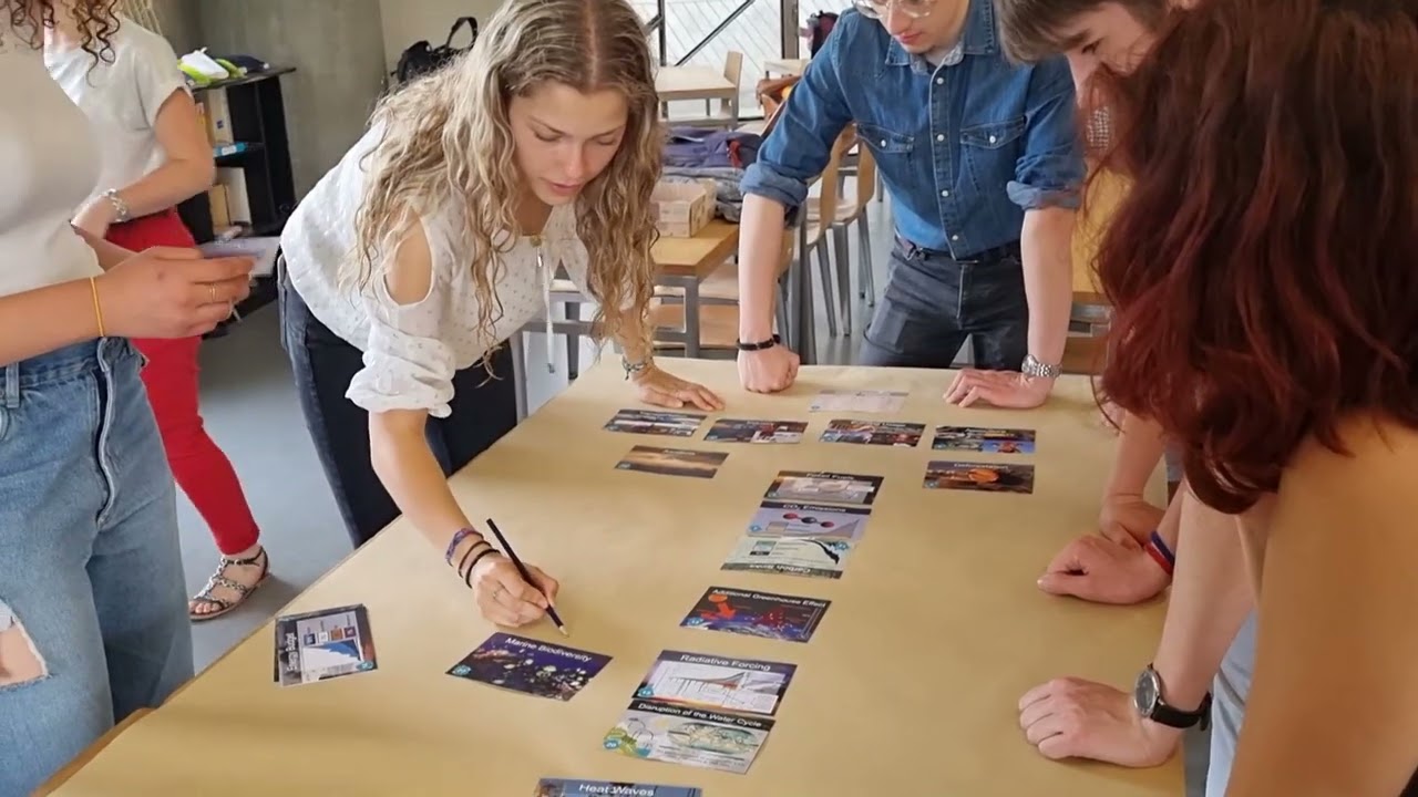 Erasmus+ Climate fresco workshop (January 2022) - YouTube