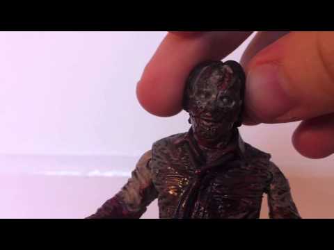 The Walking Dead - Zombie Biter action figure review - YouTube