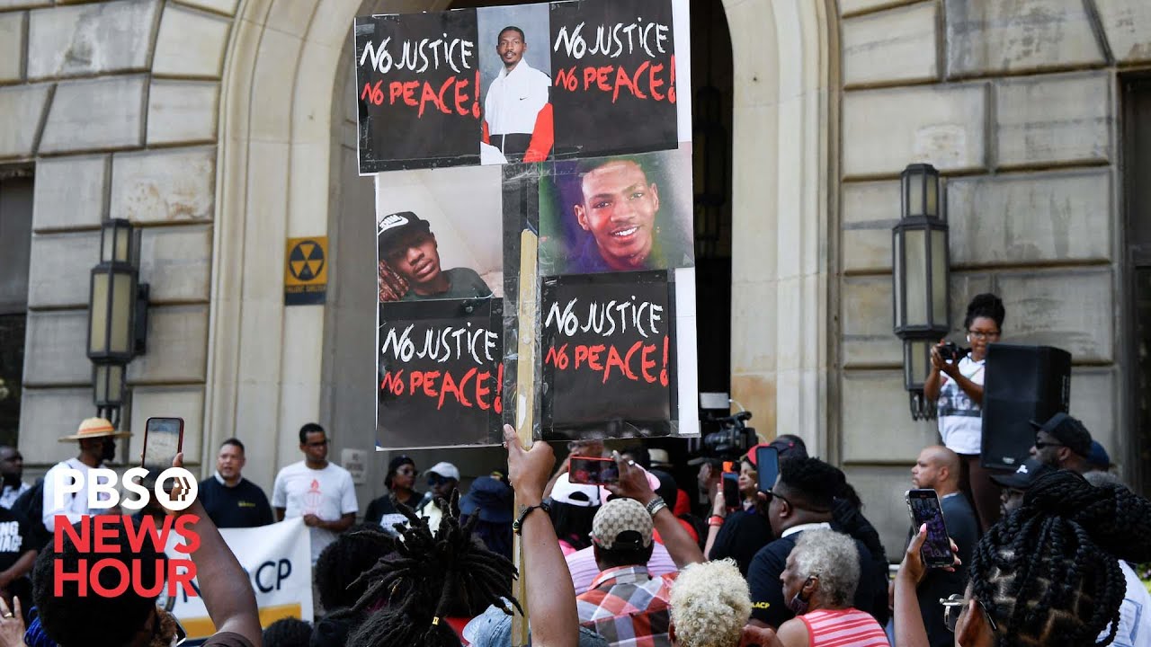 Protests erupt in Akron, Ohio after police shooting of an unarmed Black ...