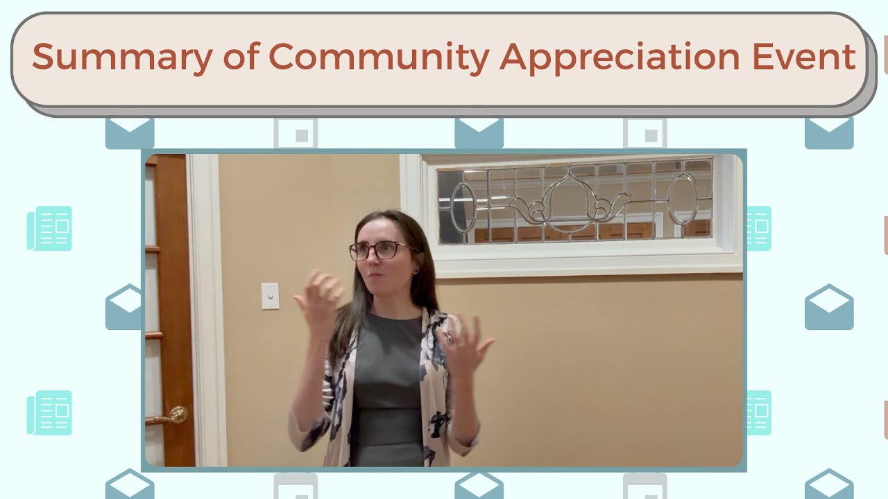 Community Appreciation Event Summary - YouTube