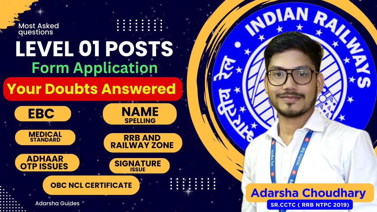 Answers of your comments 01, OBC, EBC, spelling mistake, Adhaar Otp issue, RRBzoe signature ...