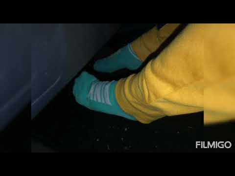 pic video salem in socks and crocs