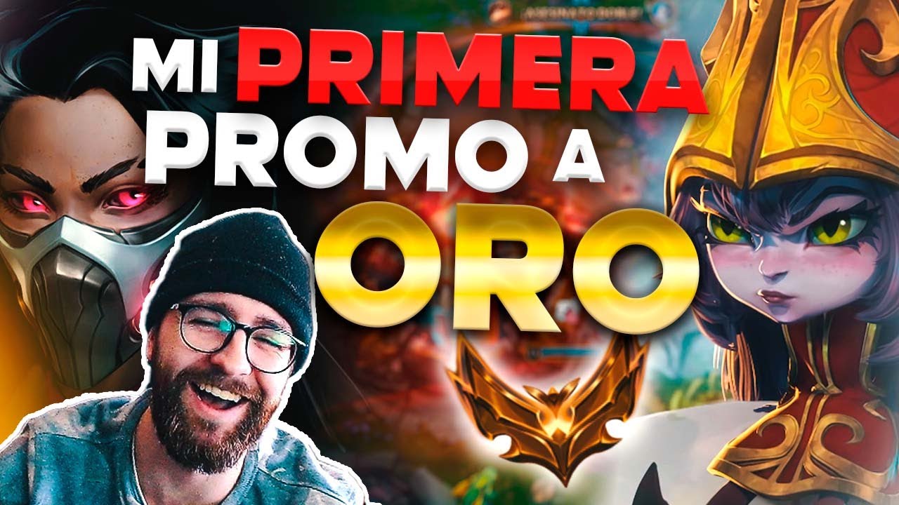 Me MOFO en mi PRIMERA PROMO a ORO en la NUEVA TEMPORADA de LOL 2023🤣 ...