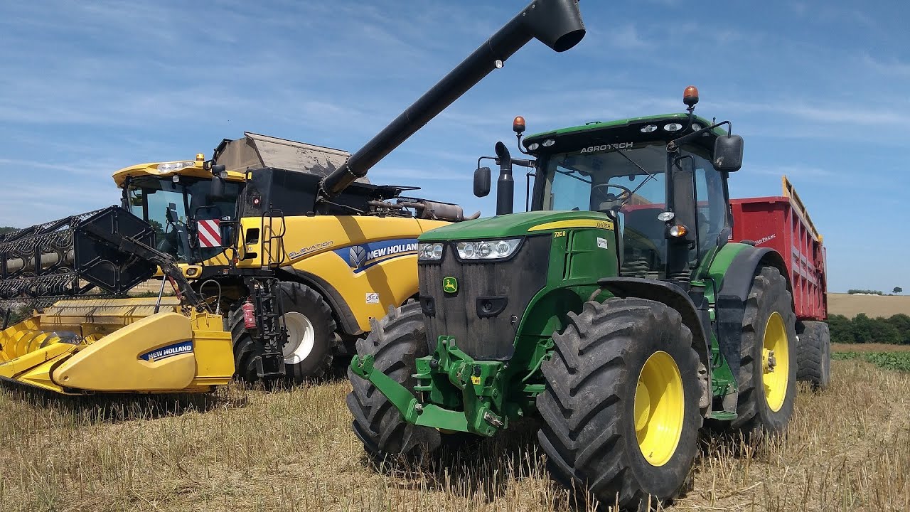 Une magnifique moisson 2020😍😍 - YouTube