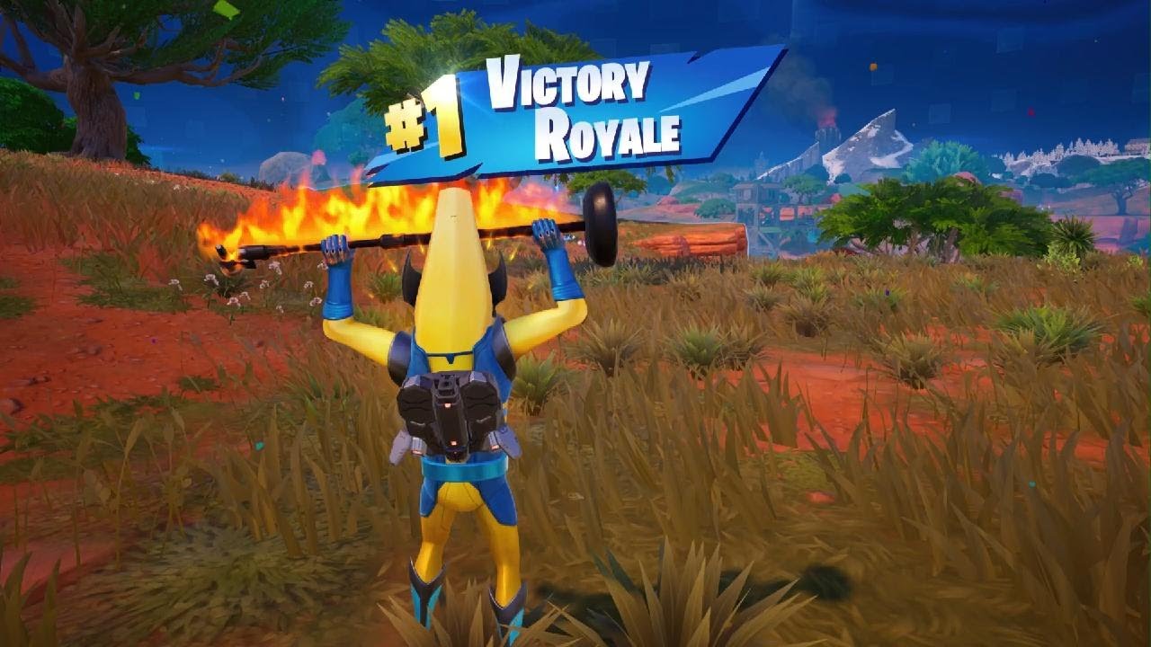 *NEW* PEELVERINE SKIN IN FORTNITE PS5 + A VICTORY ROYALE WIN! (SOLO ...