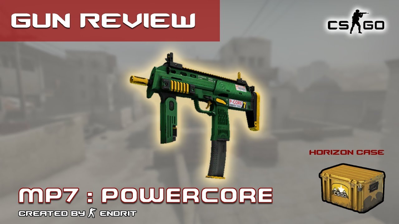 CSGO - GUN REVIEW - MP7 POWERCORE - YouTube