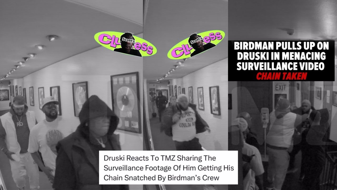 Druski Gets Chain Snatched By Birdman Crew - YouTube