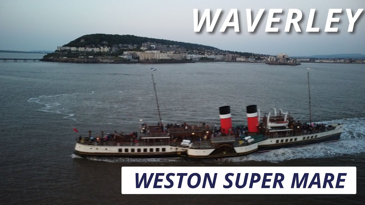 Waverley Paddle Boat Docking in Weston Super Mare - #westonsupermare ...